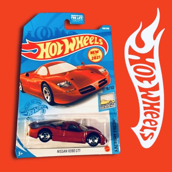 Mattel | Toys | 22 Hot Wheels Red Nissan R390 Gt1 New Ships In ...